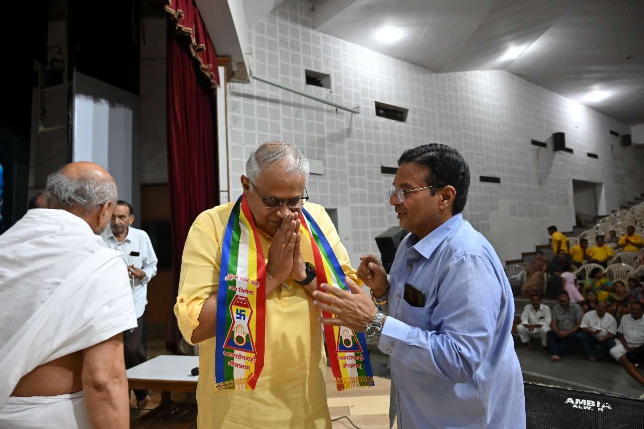 N Raghuraman (मैनेजमेंट गुरु) 21जून2024 - Muni Praman Sagar Ji ...